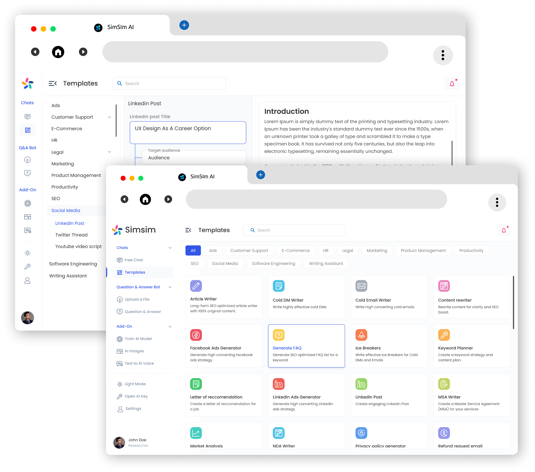 LaunchPod Labs AI Studio